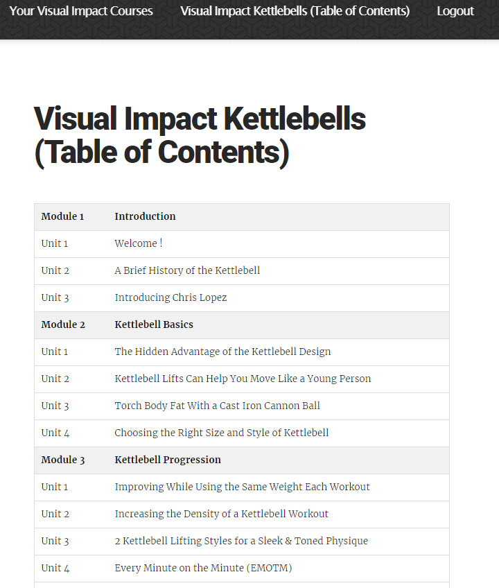 HELP | Visual Impact